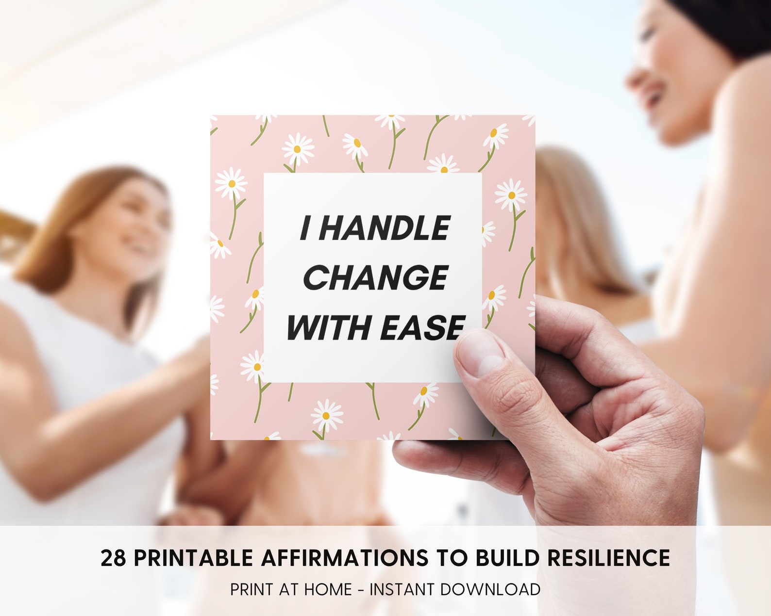 Affirmations for Resilience Printable Cards PDF - Etsy