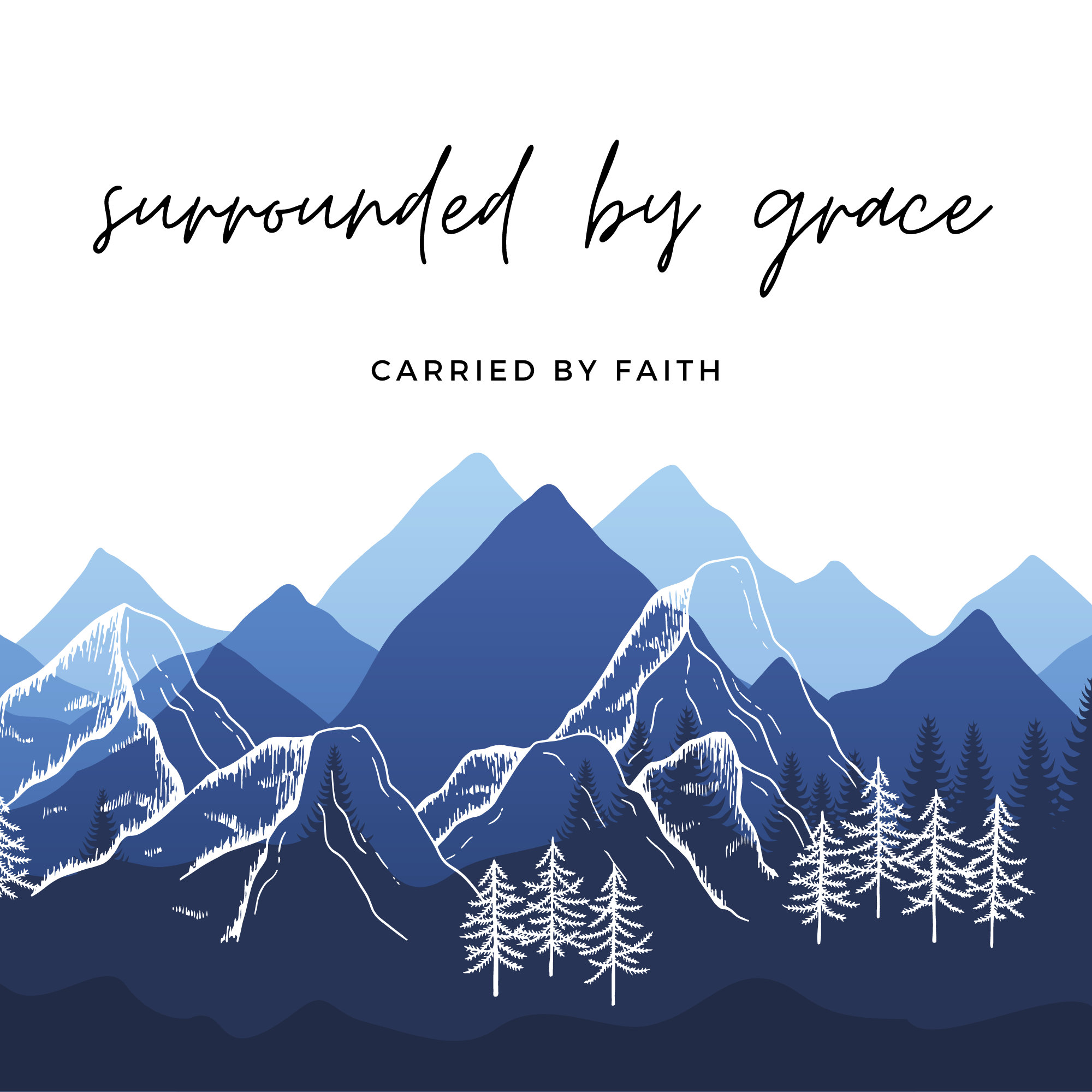 Grace & Faith Digital Download Poster | Wall Art Downloadable ...