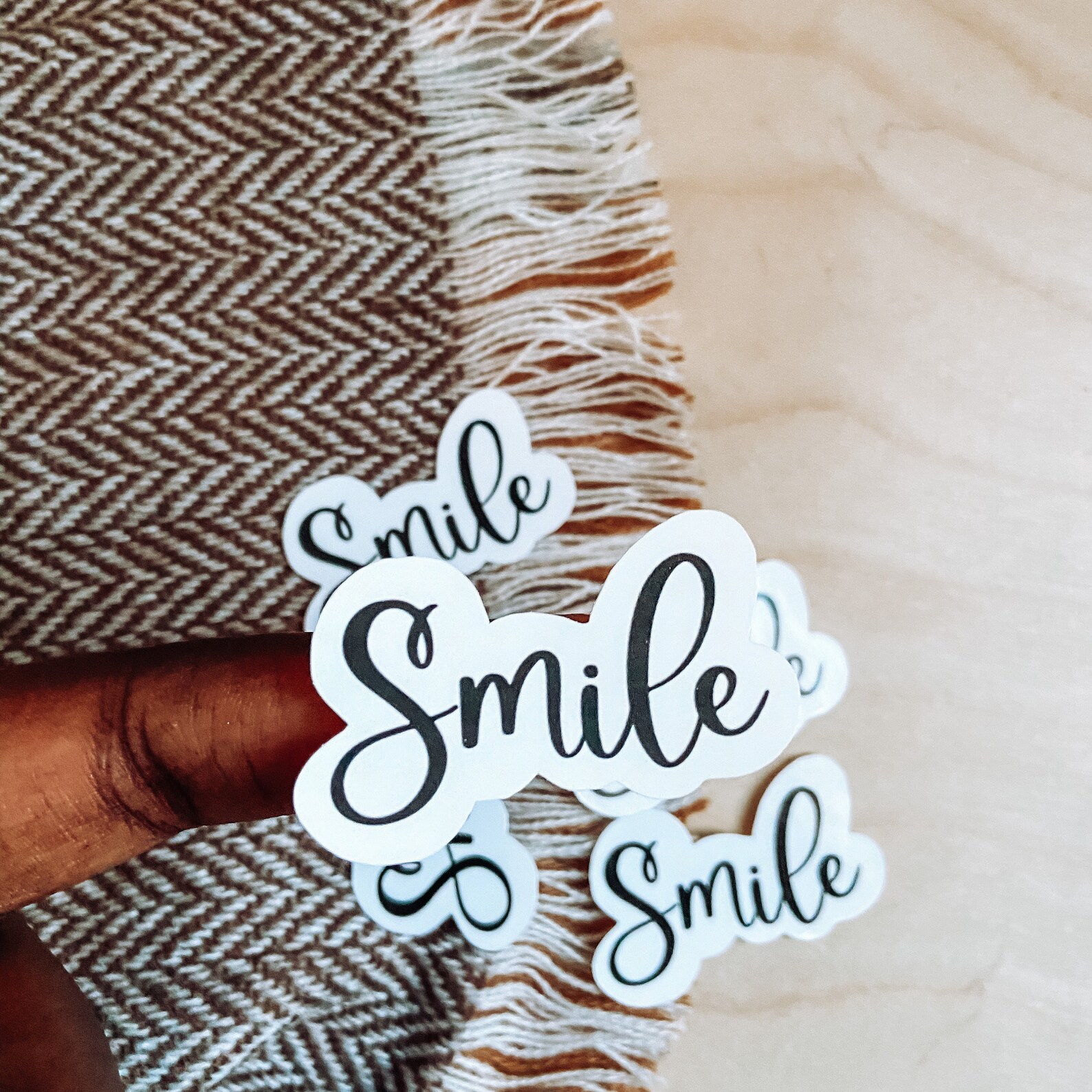 Smile Sticker - Etsy
