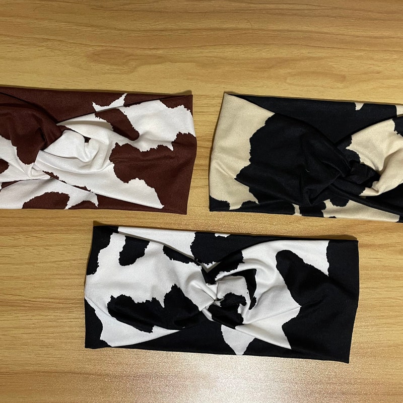 Cow Headband - Etsy