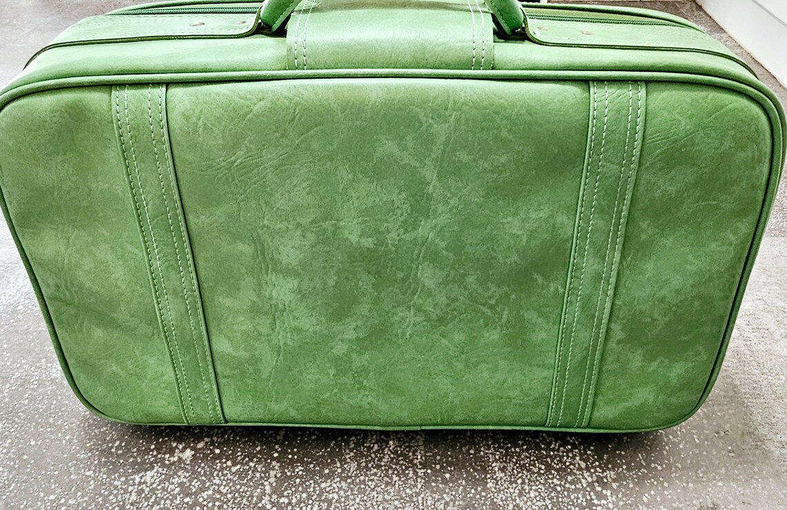 Vintage 1960s Samsonite Suitcase, 60s/70s Luggage, Green - Etsy
