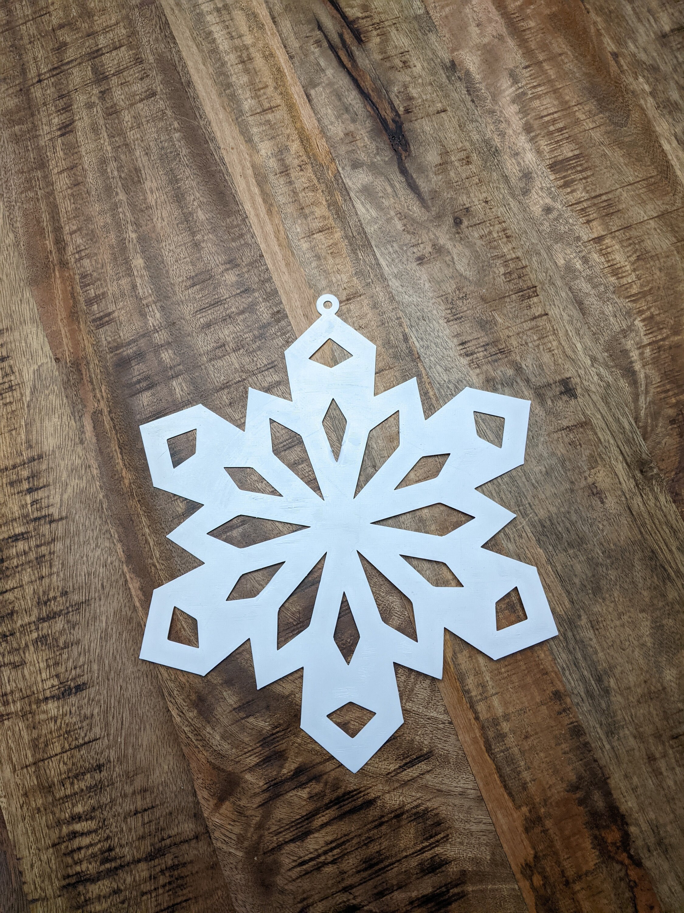 Set of 3 Extra Large (16 Inch) Hanging Snowflakes Decorations, 3d ...