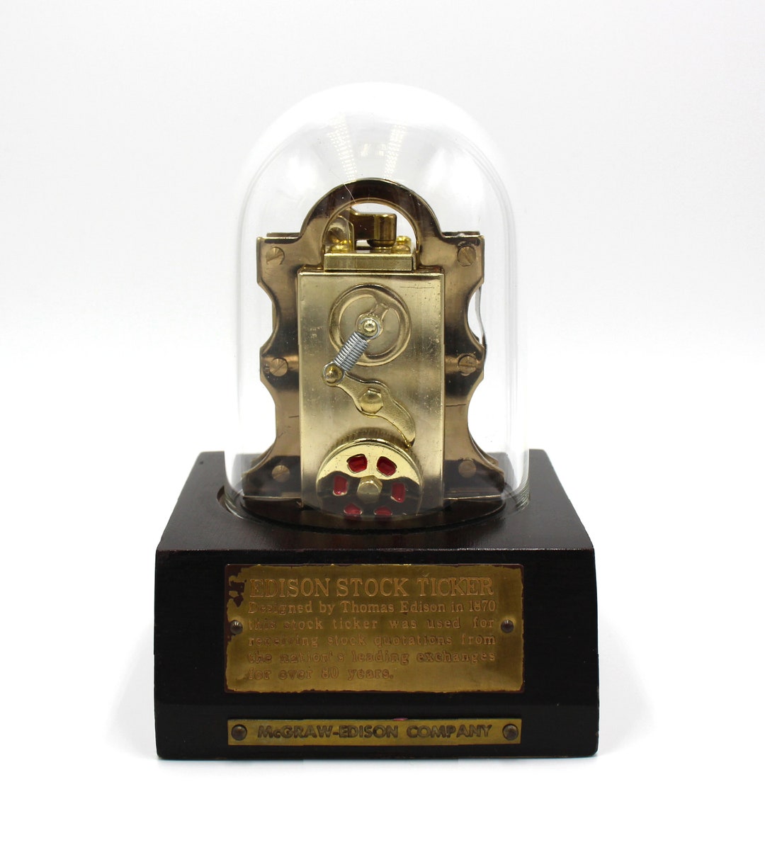 Vintage Edison Stock Ticker Tape Machine Replica Lighter - Etsy