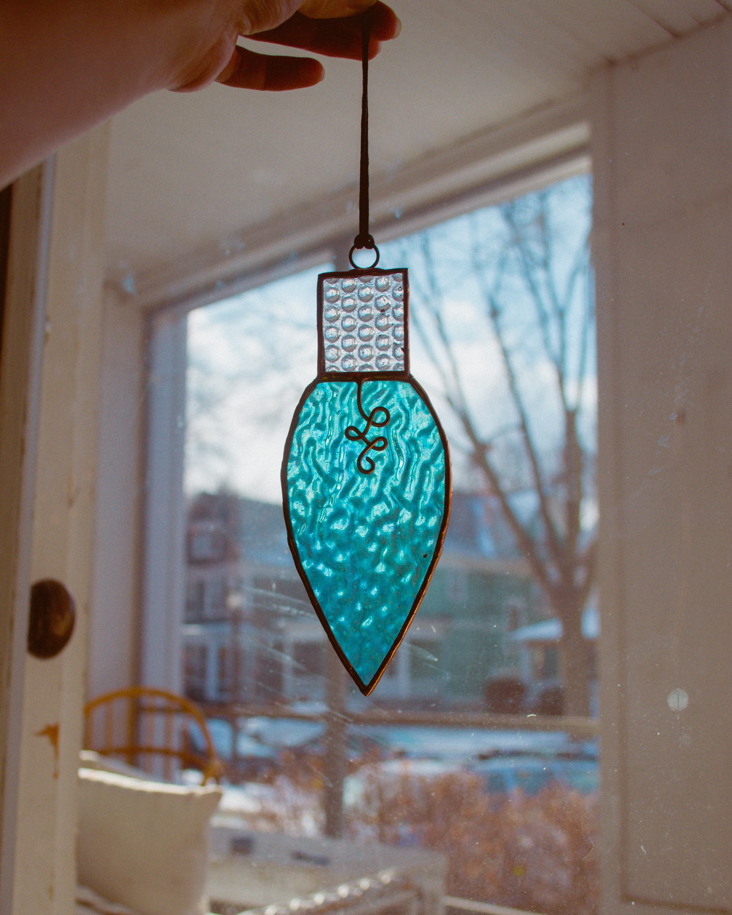 Stained Glass Suncatcher Christmas Pattern Download Beginner - Etsy