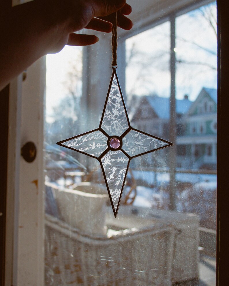 Stained Glass Suncatcher Pattern Download Beginner Stained - Etsy