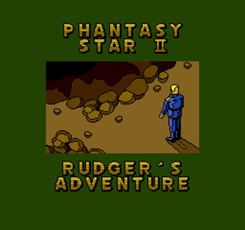 Phantasy Star II Rudgers Adventure Text Adventure - Etsy