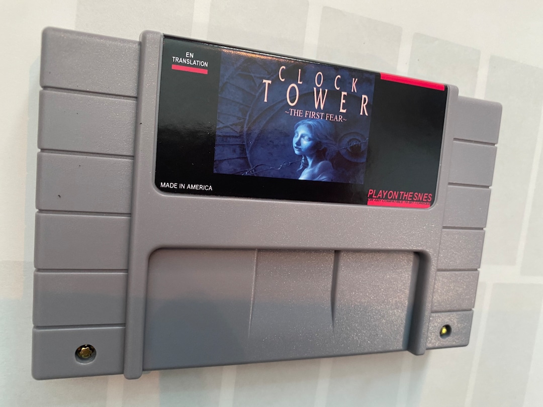 Clock Tower for Super Nintendo SNES NTSC English - Etsy