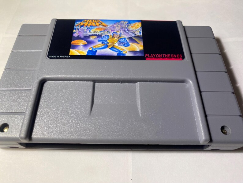 Mega Man - for Super Nintendo SNES NTSC English - Etsy