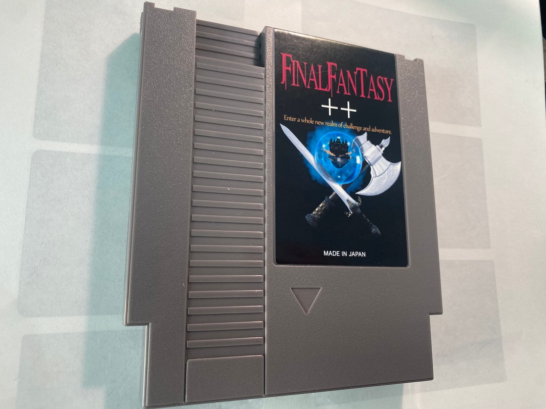 Final Fantasy ++ for Nintendo NES NTSC - Etsy
