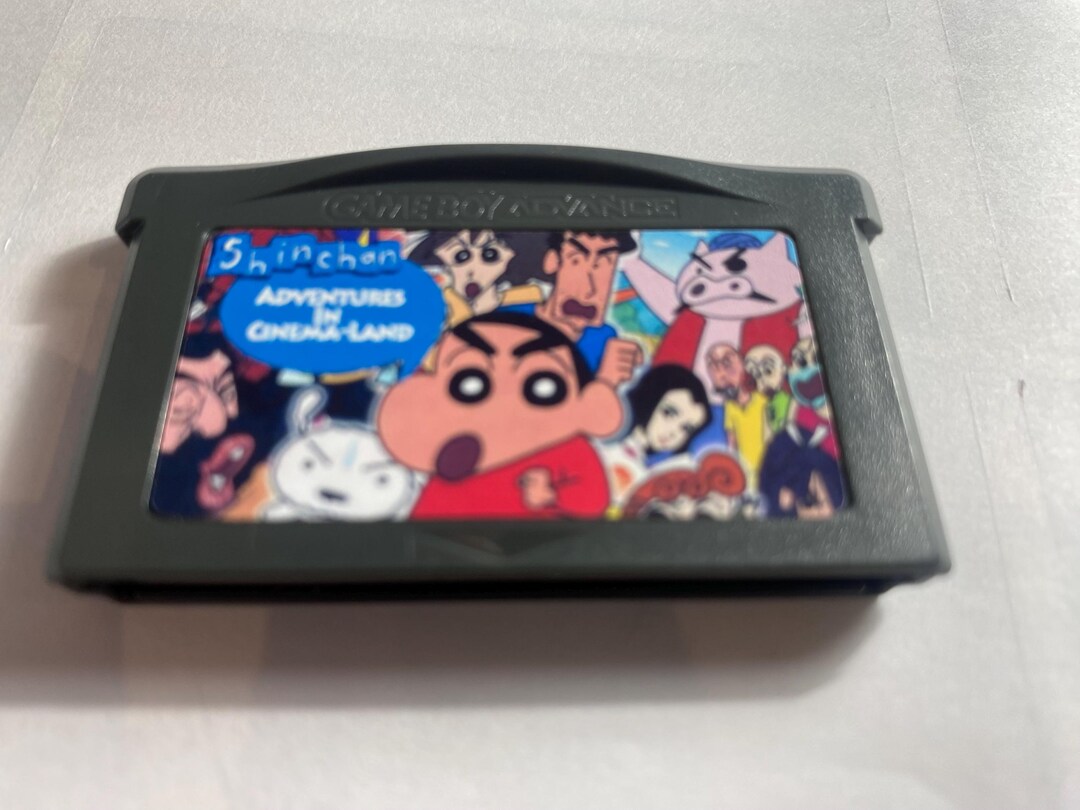 Shin-chan Adventures in Cinema-land - English USA - for Gameboy Advance ...