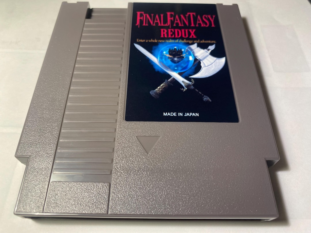 Final Fantasy Redux - for Nintendo NES NTSC English Translation - Etsy