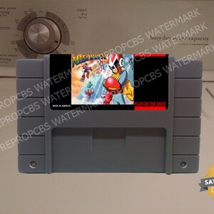 Mega Man X3: Proto Edition for Super Nintendo SNES NTSC English - Etsy