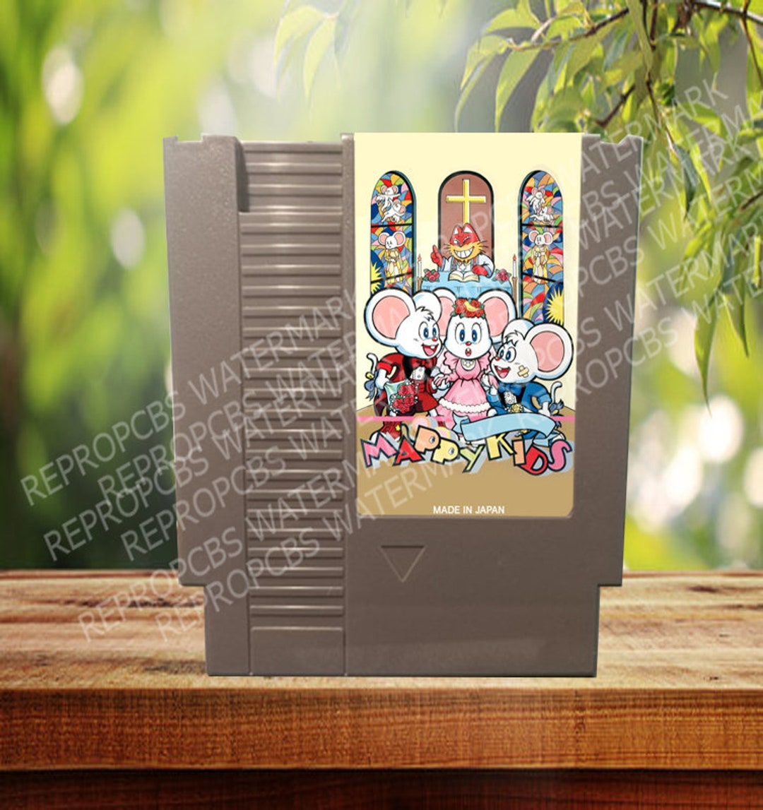 Mappy Kids English Translation for Nintendo NES NTSC - Etsy