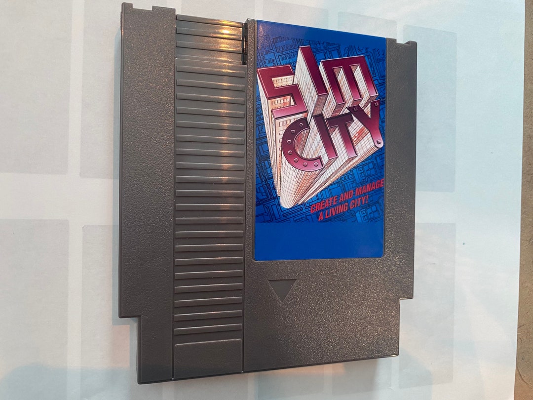 Sim City ( Unreleased Prototype ) - for Nintendo NES ENGLISH NTSC - Etsy