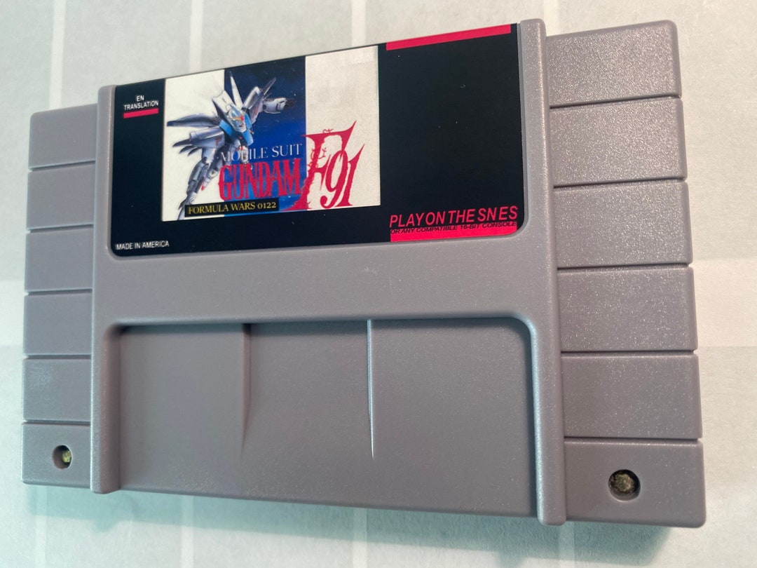 Mobile Suit Gundam F91: Formula Wars 0122 - for Super Nintendo SNES ...