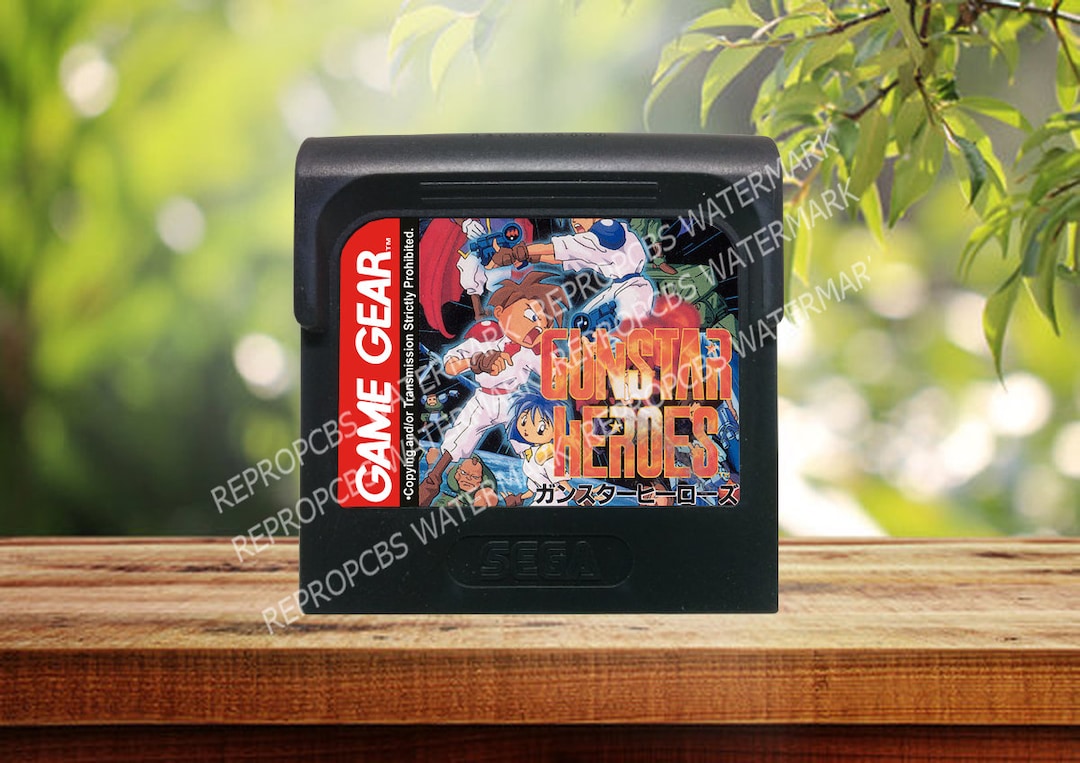 Gunstar Heroes JAPAN Sega Game Gear READ DESCRIPTION - Etsy