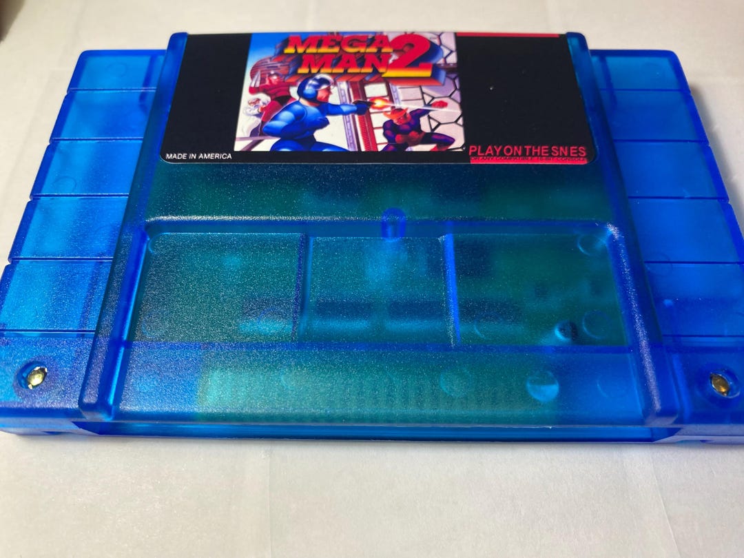 Mega Man 2 - for Super Nintendo SNES NTSC English - Etsy