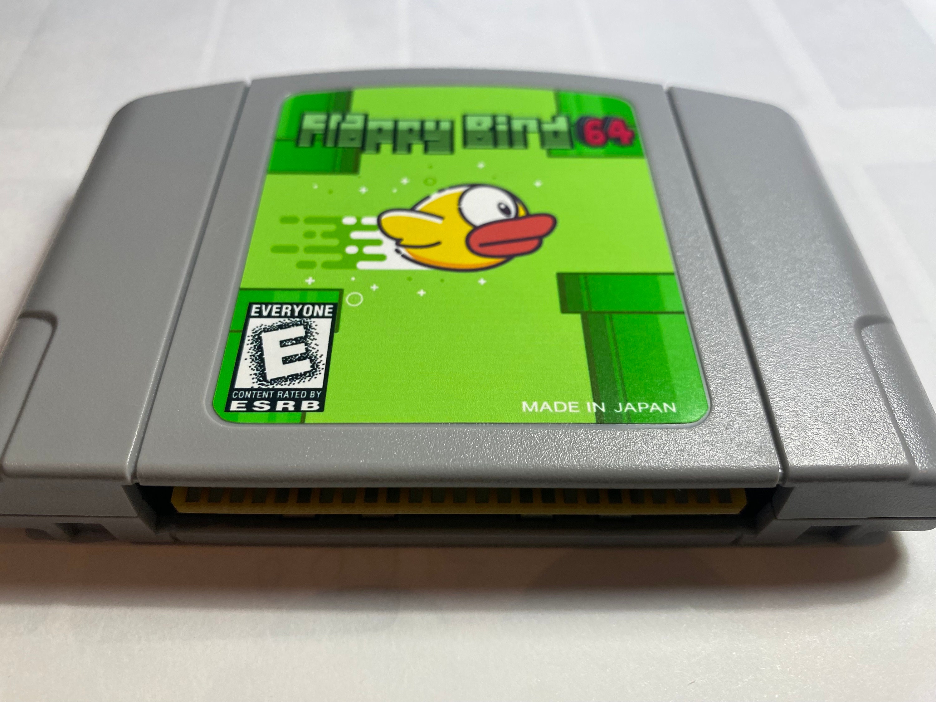 Flappy Bird 64 Nintendo 64 N64 USA English Expansion Pak REQUIRED - Etsy
