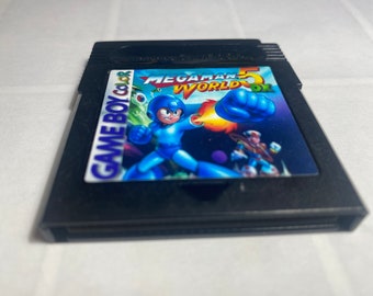 Megaman World 5 DX Gameboy Color Game Cartridge - Etsy