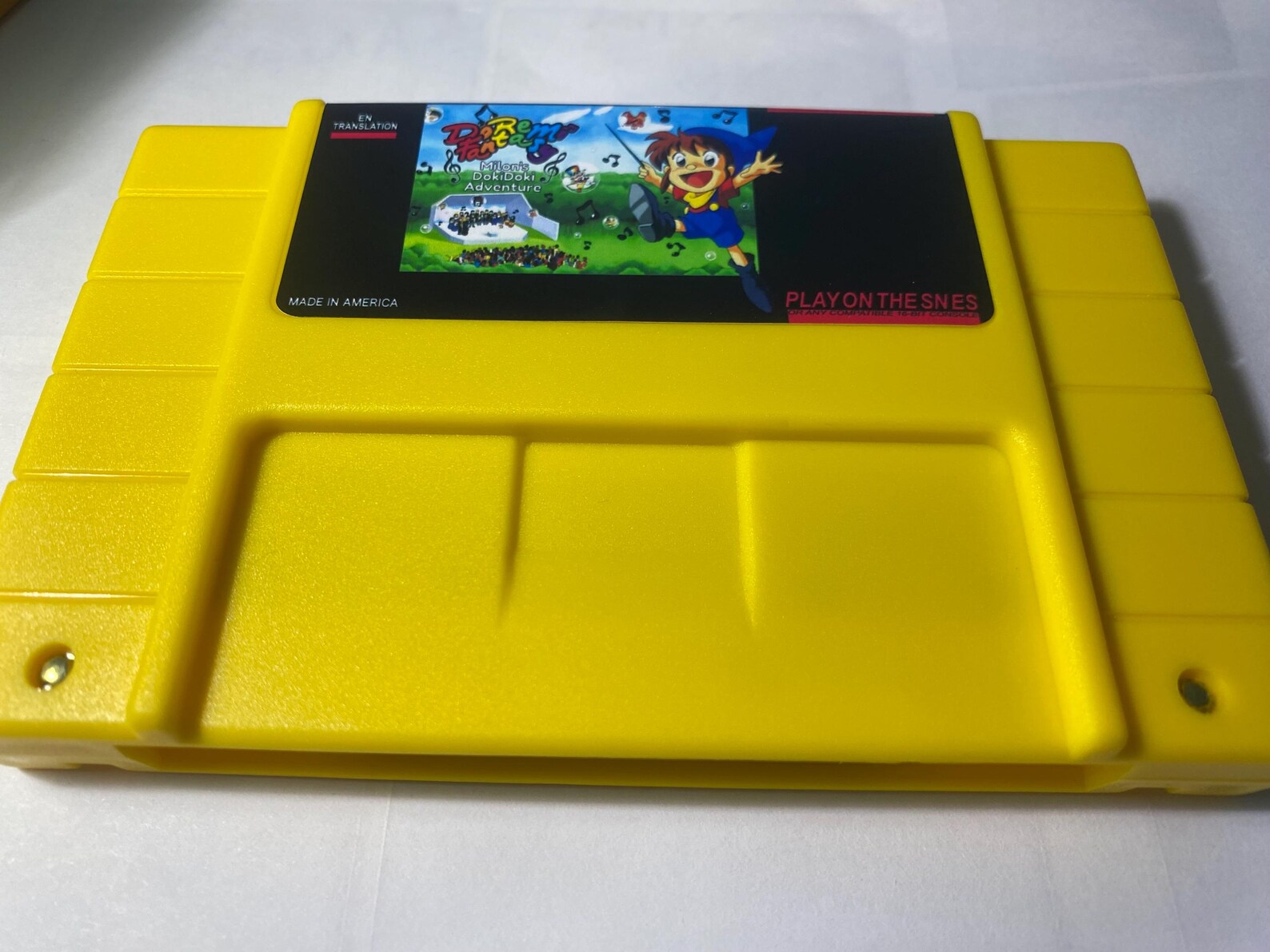 Do-re-mi Fantasy: Milon's Quest Doremi - for Super Nintendo SNES NTSC ...
