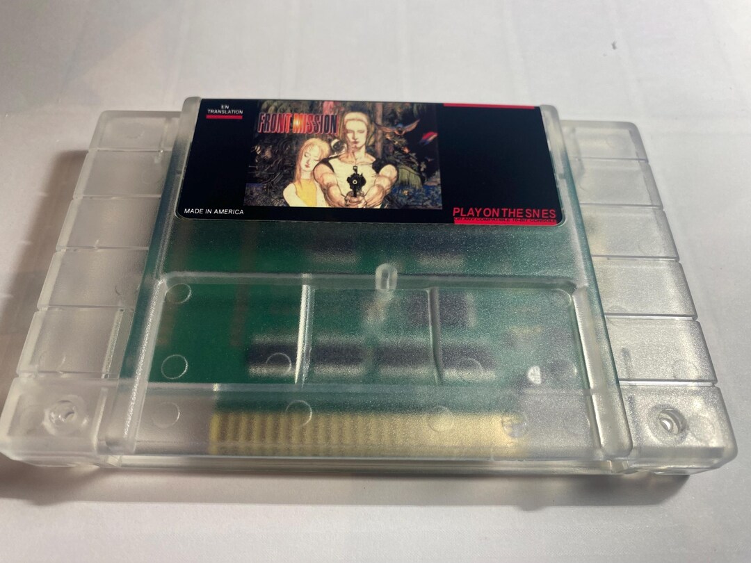 Front Mission - for Super Nintendo SNES NTSC English - Etsy