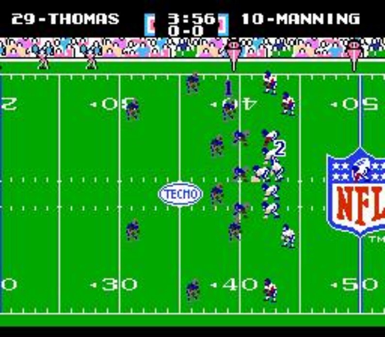 Goji's Tecmo Super Bowl NFL MVPS (version 5.2) - for Nintendo NES Ntsc ...