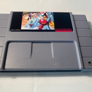 Mega Man X3: Proto Edition - for Super Nintendo SNES NTSC English - Etsy