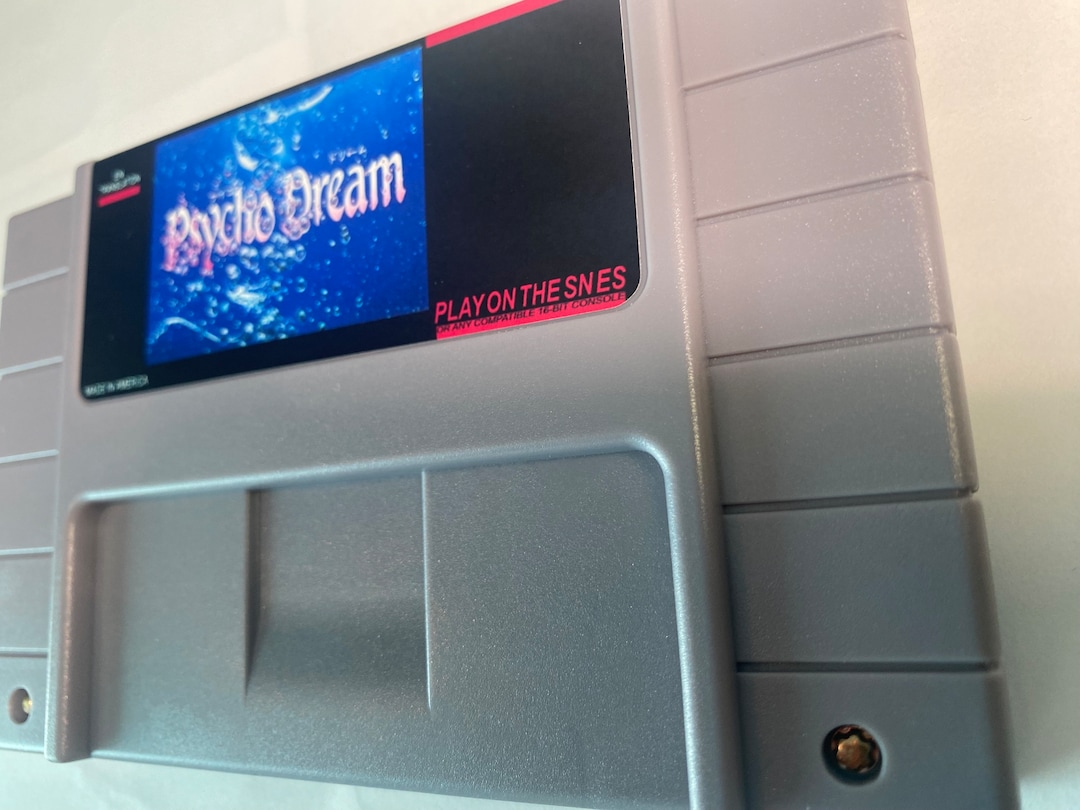 Psycho Dream - for Super Nintendo SNES NTSC English - Etsy