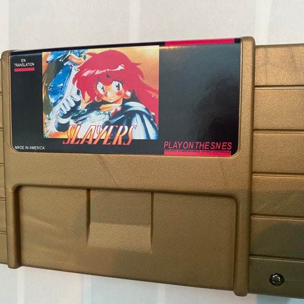 Slayers English Snes - Etsy