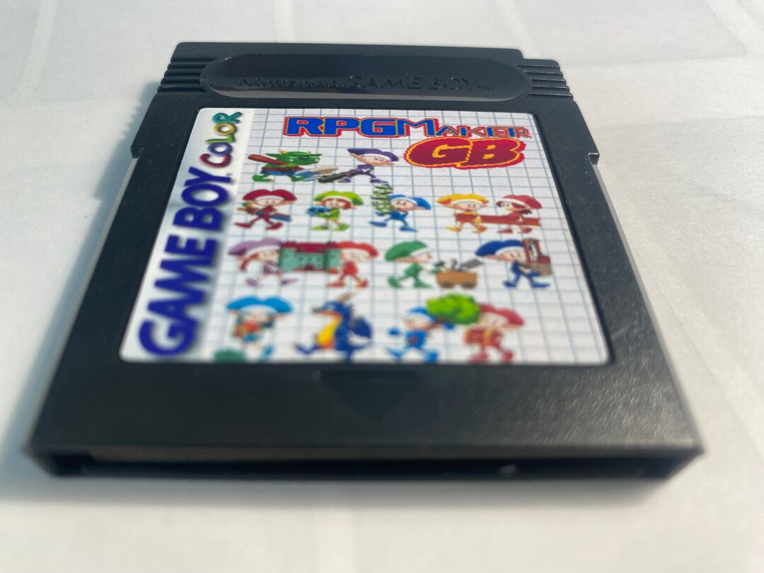 RPG Maker GB - English USA 5V - for Gameboy Color Gbc - Etsy