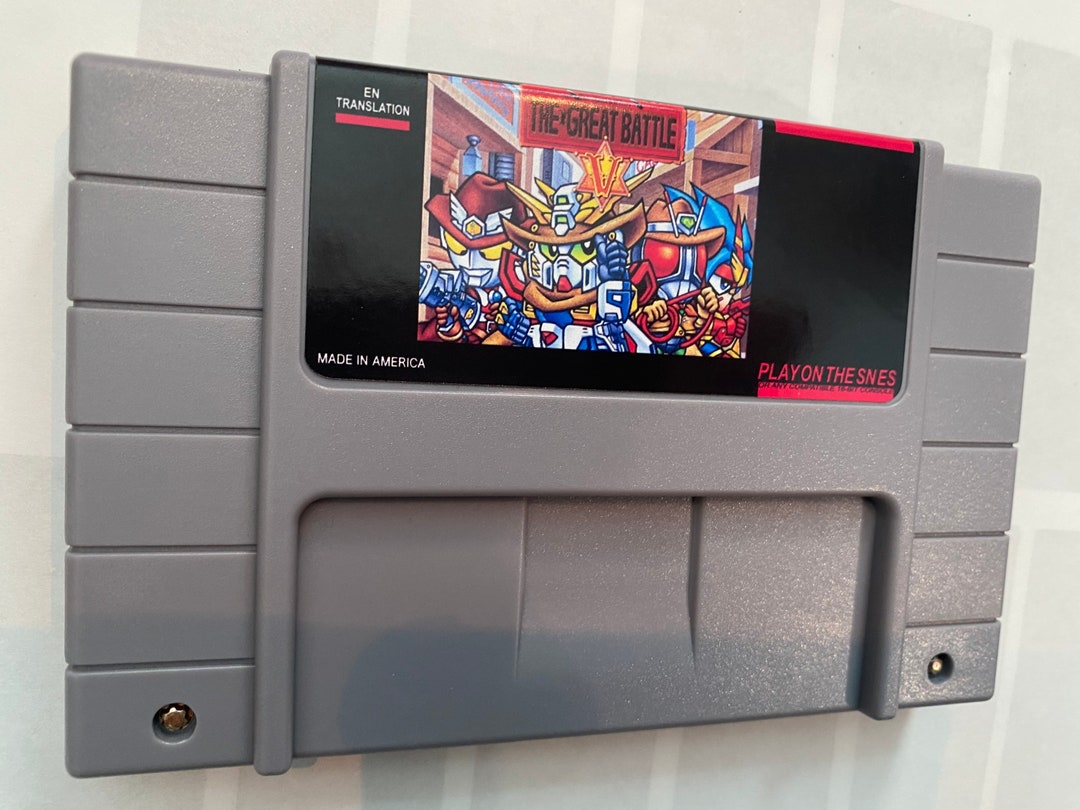The Great Battle V - for Super Nintendo SNES NTSC English - Etsy