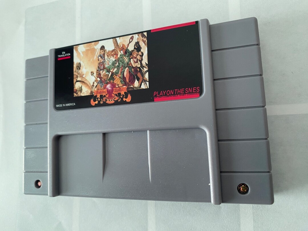Ancient Magic: Bazoo! World of Magic - for Super Nintendo SNES NTSC ...