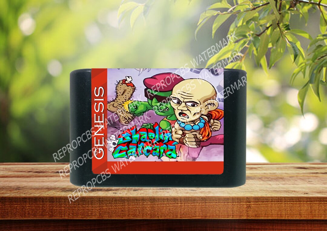 Shaolin Carcará Brazil/portugues Version USA Sega Genesis - Etsy