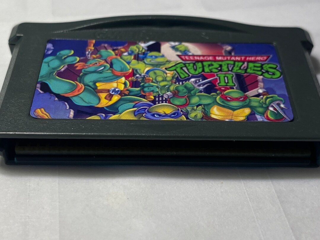 TMNT Teenage Mutant Hero Turtles II - English Usa - for Gameboy Advance ...