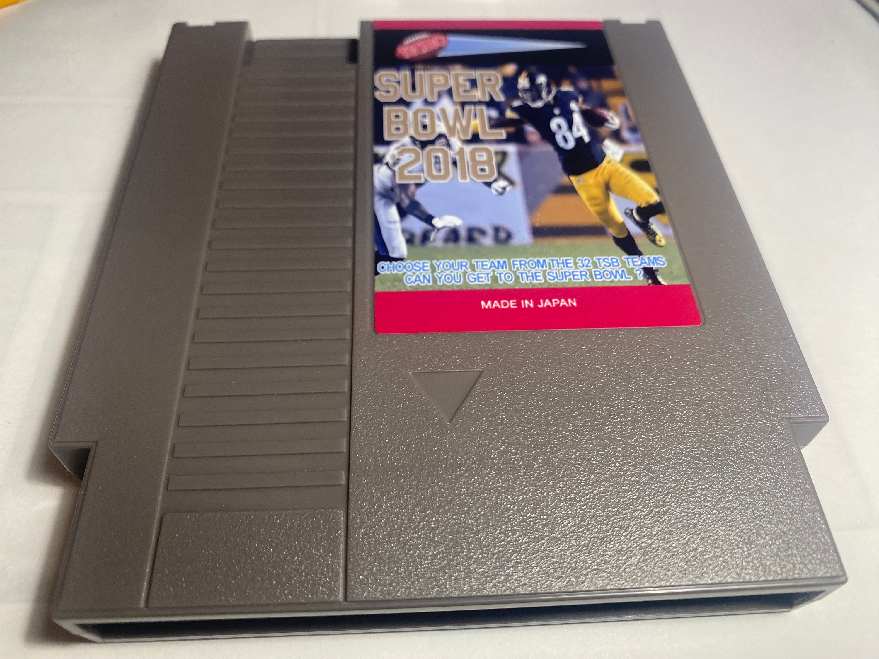 Tecmo Super Bowl 2018 (5V Game MMC5 ) - for Nintendo NES NTSC English ...