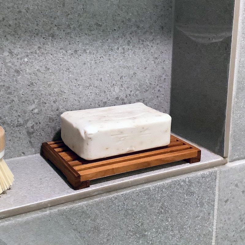 Teak Soap Dish Teak - Etsy