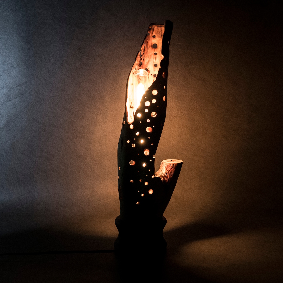 Handmade Wooden Table Lamp - Etsy Canada