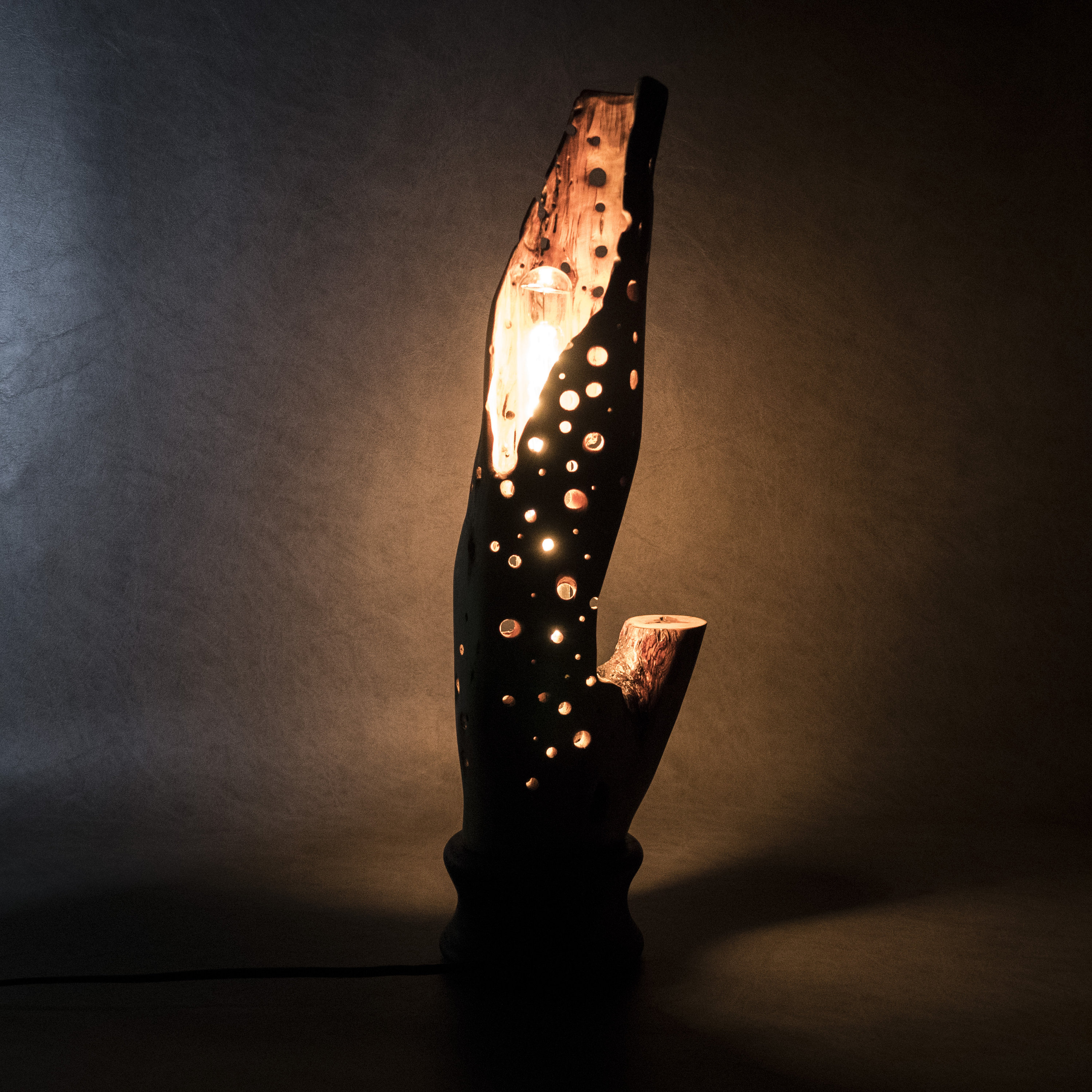 Handmade Wooden Table Lamp - Etsy Canada