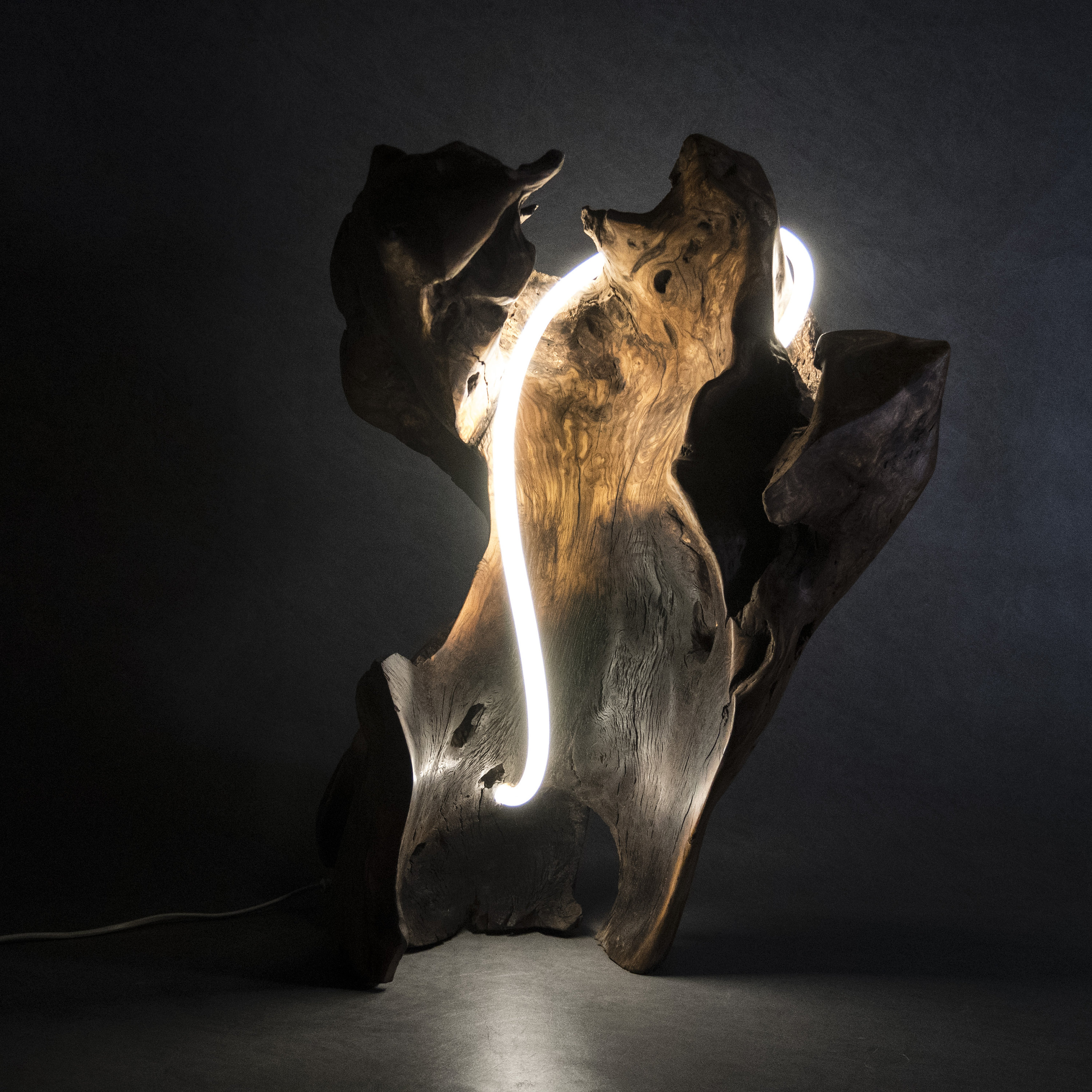 Handmade Wooden Lamp - Etsy
