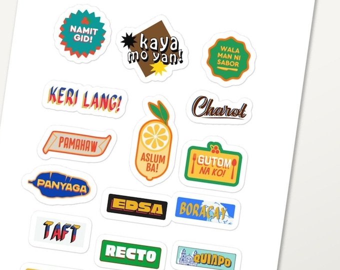 Filipino Warriors Sticker Pack, Filipino, Pinoy, Philippines, - Etsy Canada