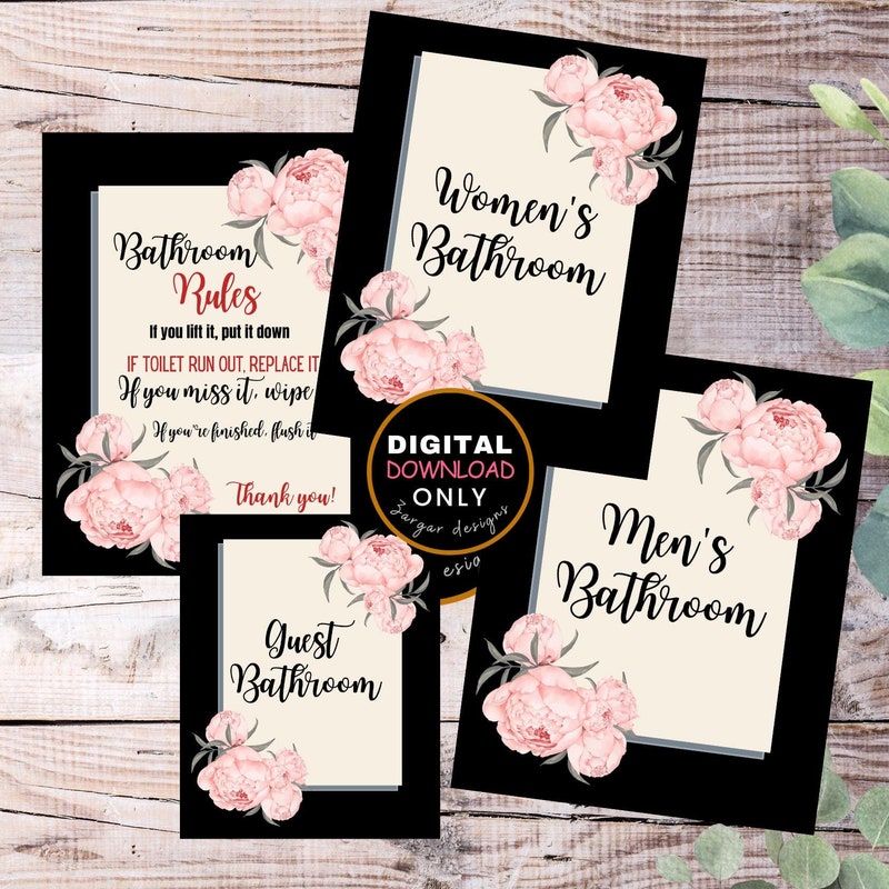 Comfort Room Signs - Etsy