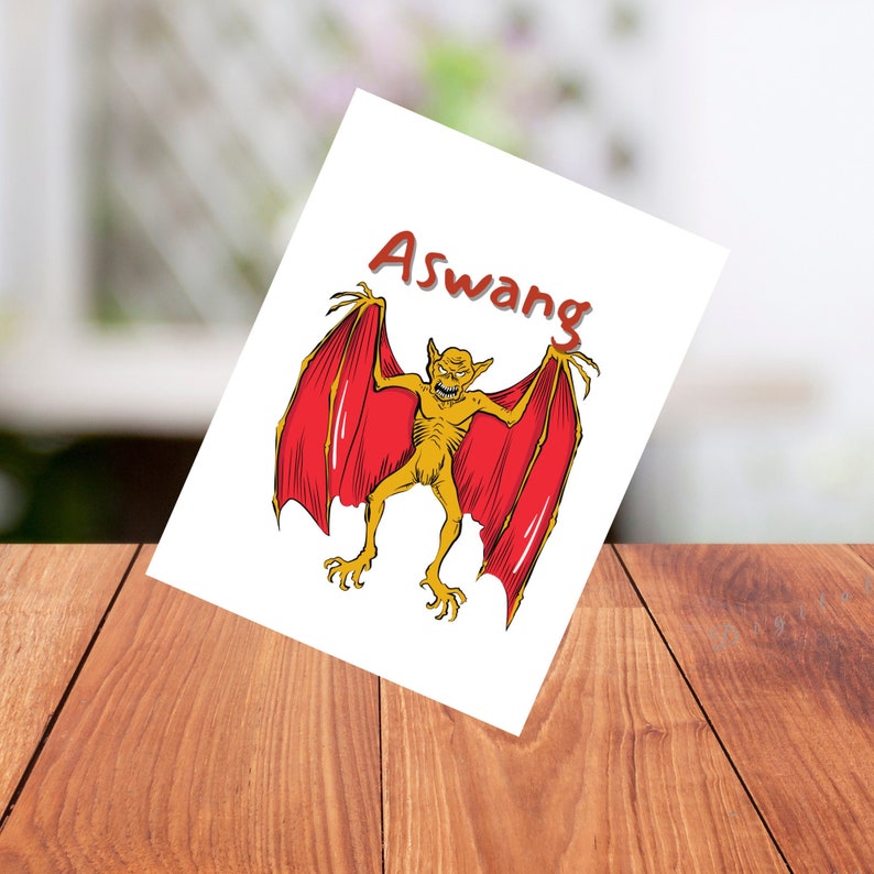 Aswang Stickers Myth Creature Filipino Folklore Halloween - Etsy