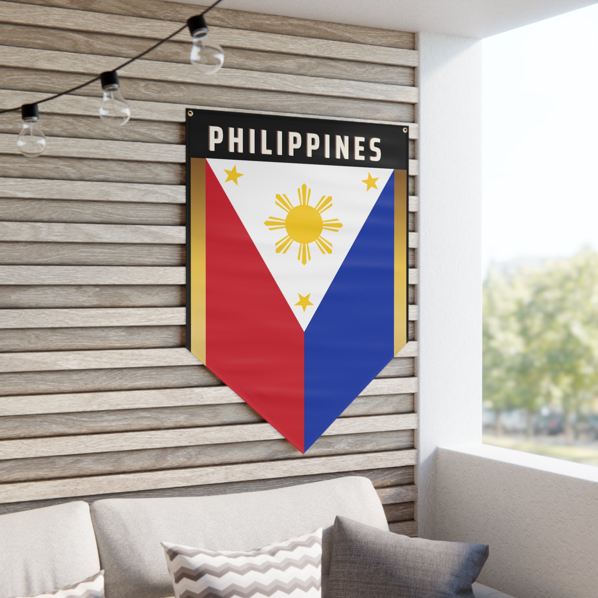 Decorative Philippine Flag Banner / Pennant Banner/ Philippines Banner ...