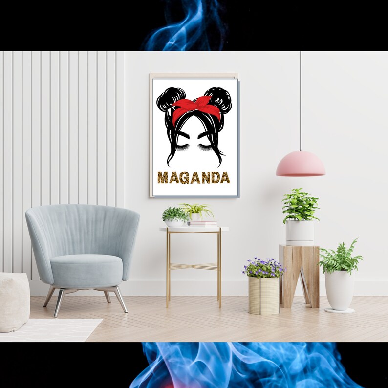 Maganda Instant Download/ Maganda Meaning Beautiful in Filipino Wall ...