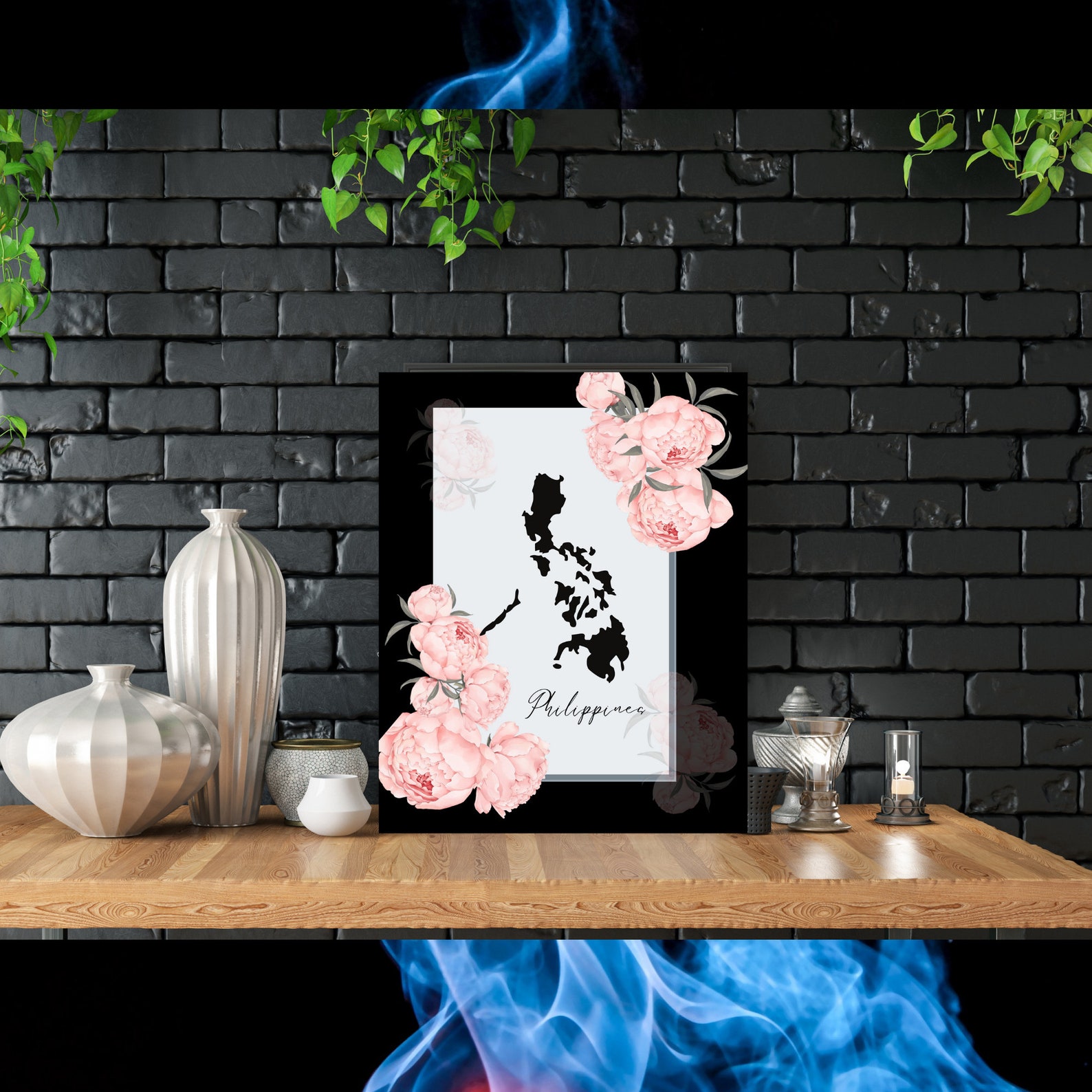 3 Sets Wall Art Frame Filipino Mahal Kita Art Printable - Etsy