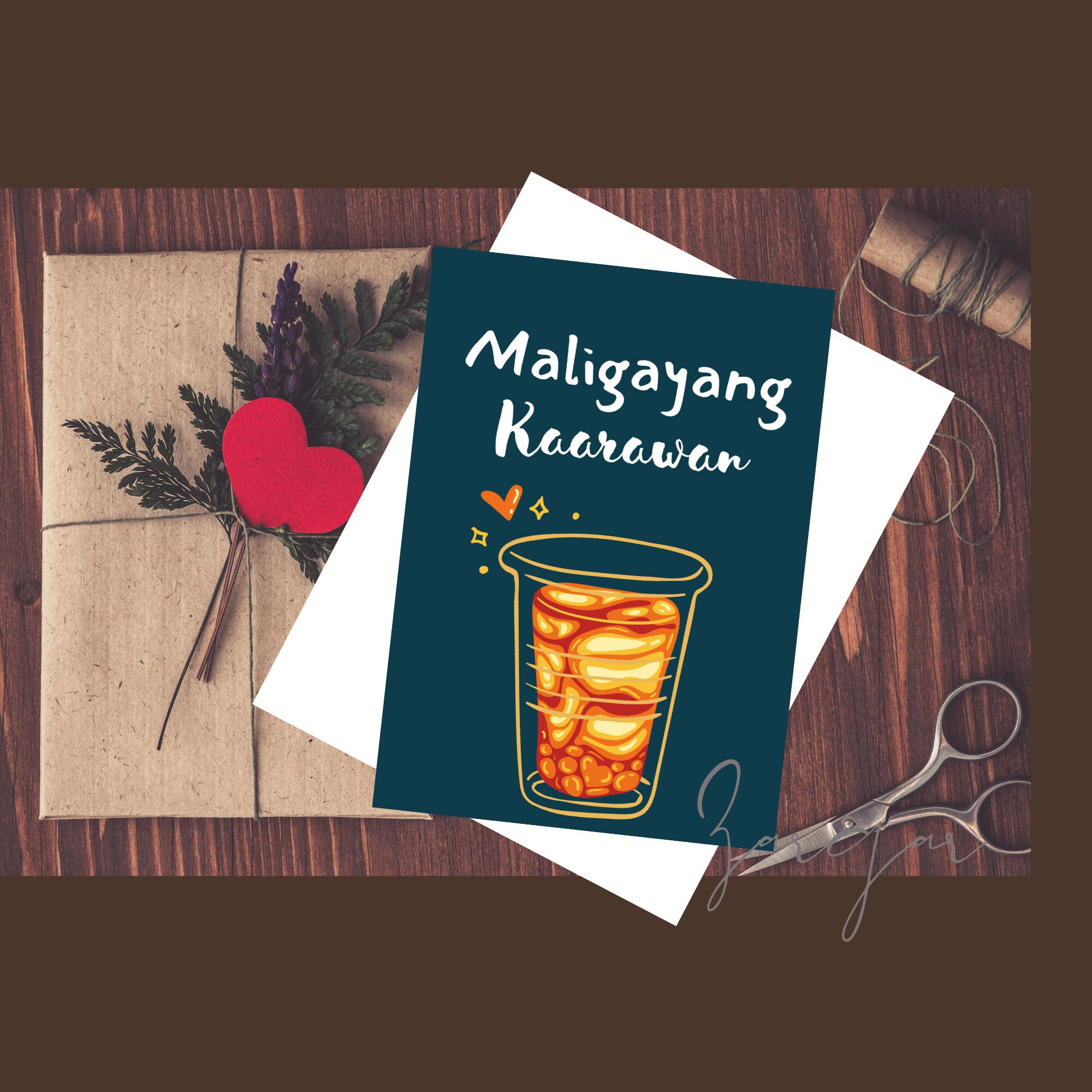 Happy Birthday Greeting Card/ Tagalog Greetings Card/ Maligayang ...