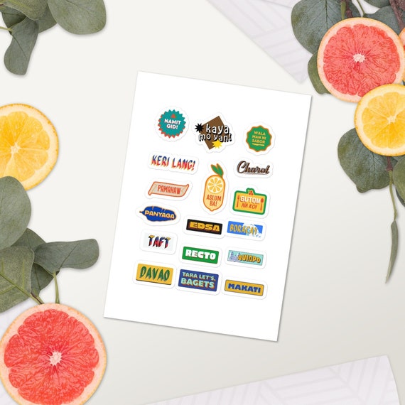 Filipino Stickers/ Tagalog Sticker/ Visayan Sticker/ | Etsy