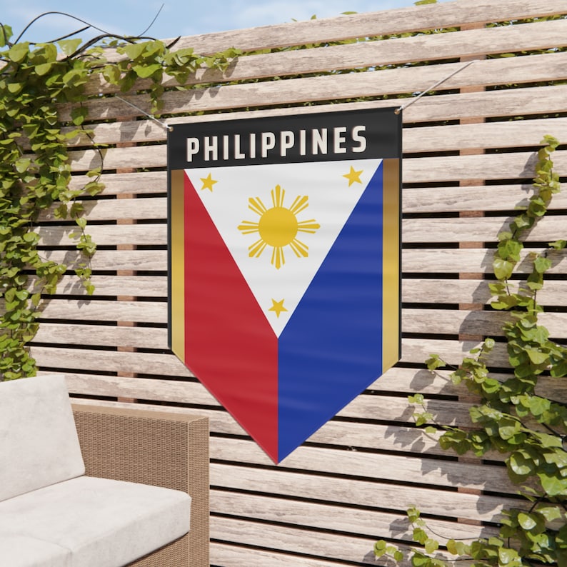 Decorative Philippine Flag Banner / Pennant Banner/ Philippines Banner ...