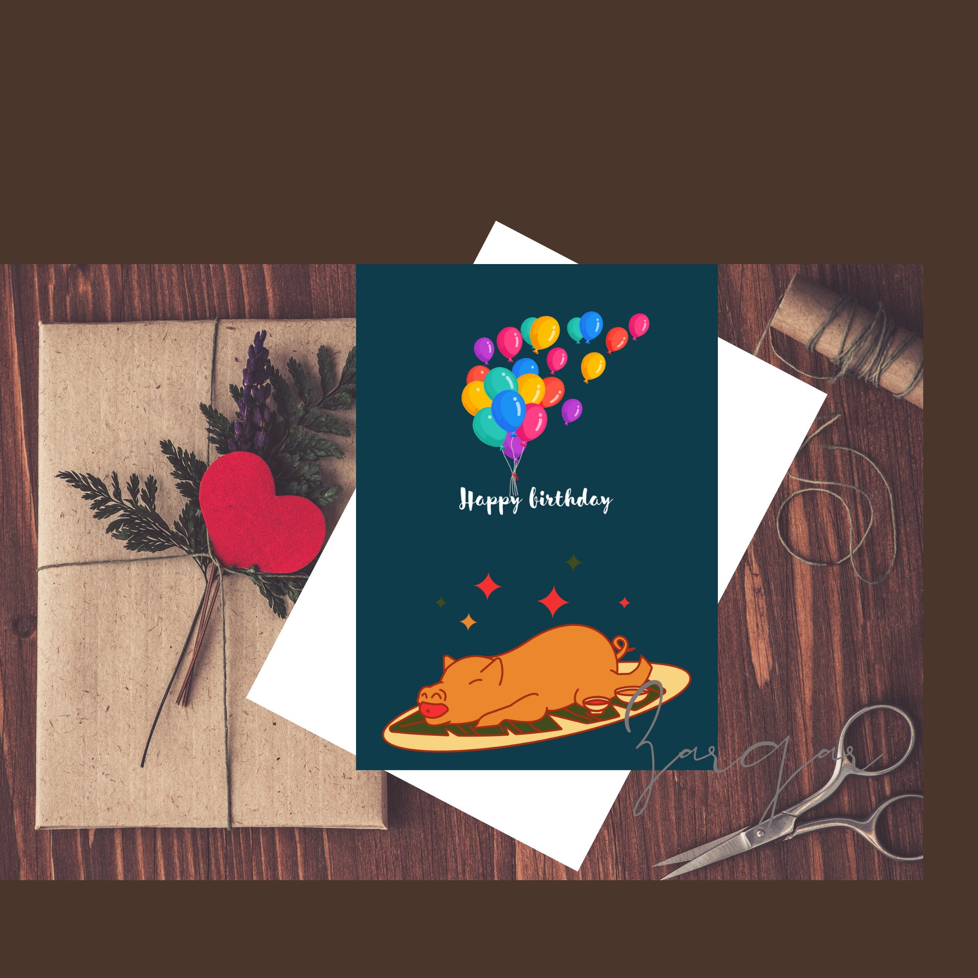 Happy Birthday Greeting Card/ Tagalog Greetings Card/ Maligayang ...