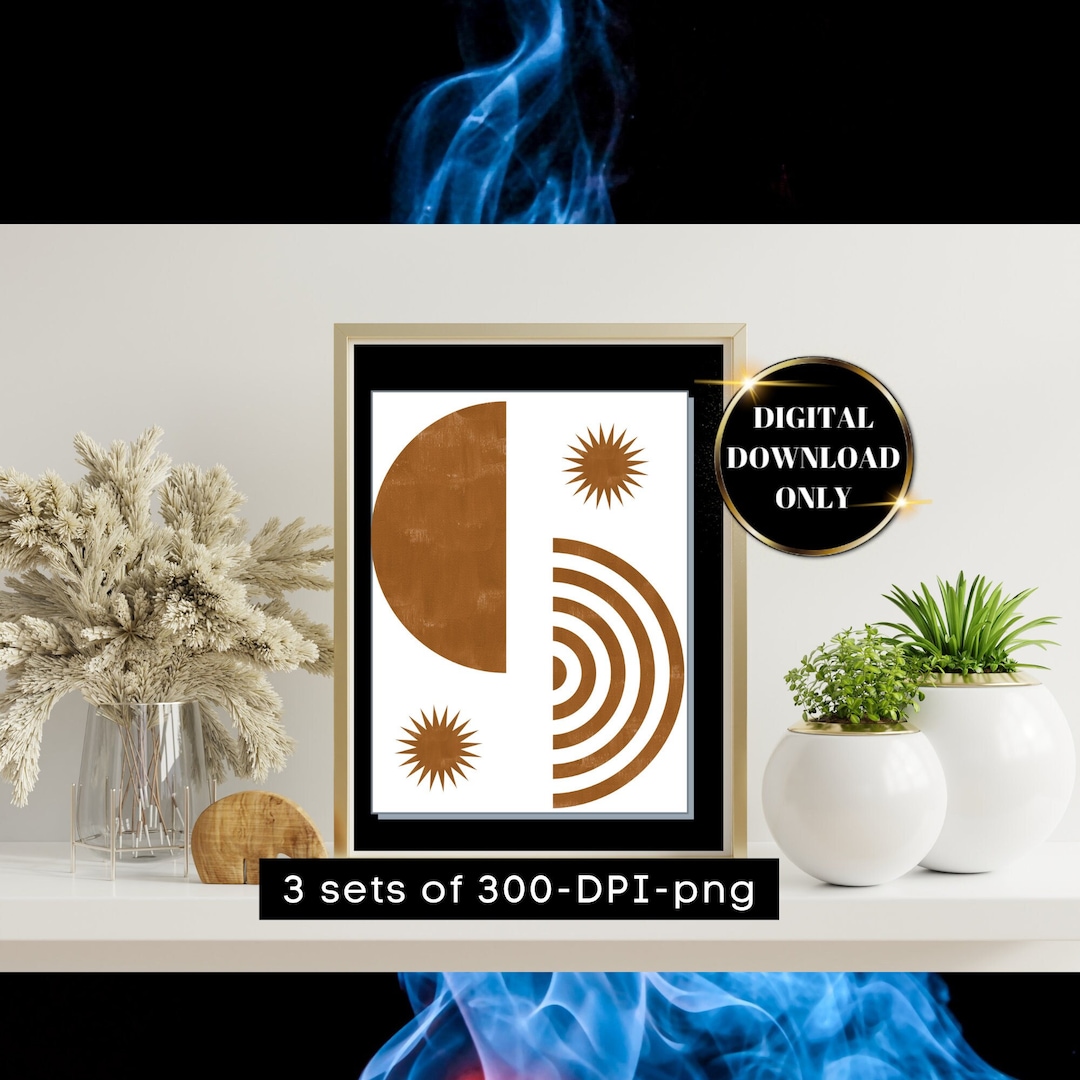 3 SETS of Minimalist Printable Wall Art- Minimalist Wall Art Prints ...